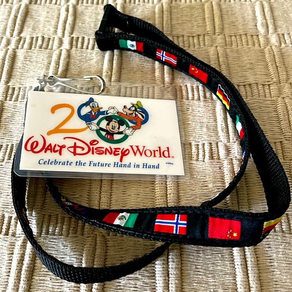 Disney | Other | Walt Disney World 200 Epcot World Showcase Flags ...